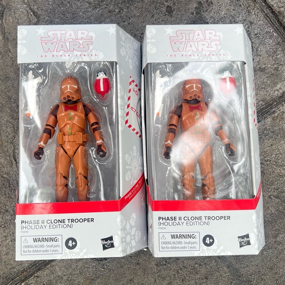 Star Wars | Toys | 2 Star Wars Black Series Phase Ii Clone Trooper ...